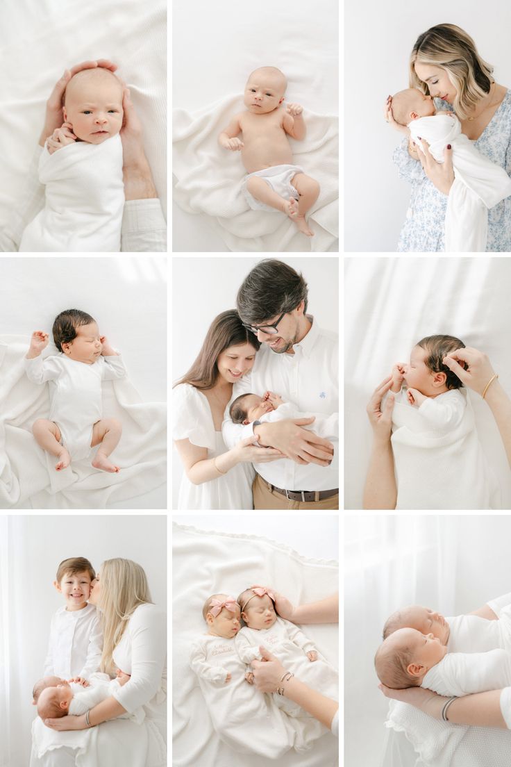 Natural Newborn Photography: A White Studio Approach - lauracardanphoto.com